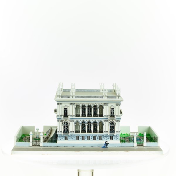 Model of Schliemann's villa "Iliou Melathron" in Athens