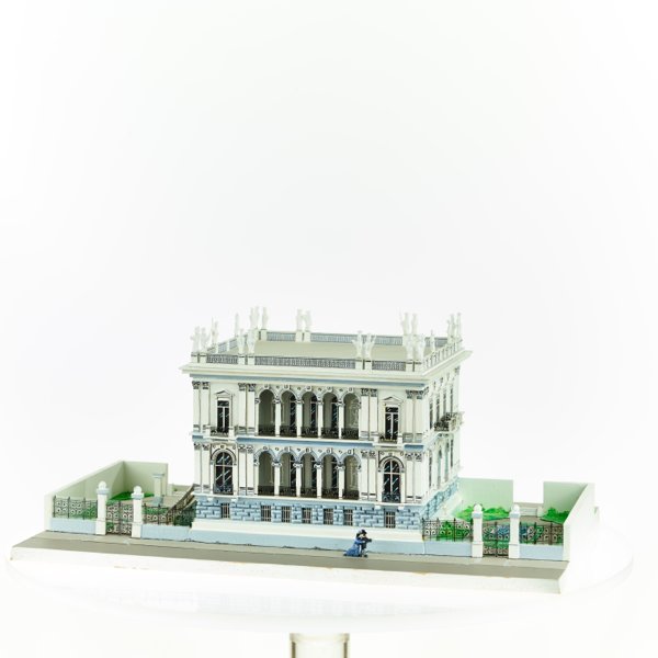 Model of Schliemann's villa "Iliou Melathron" in Athens
