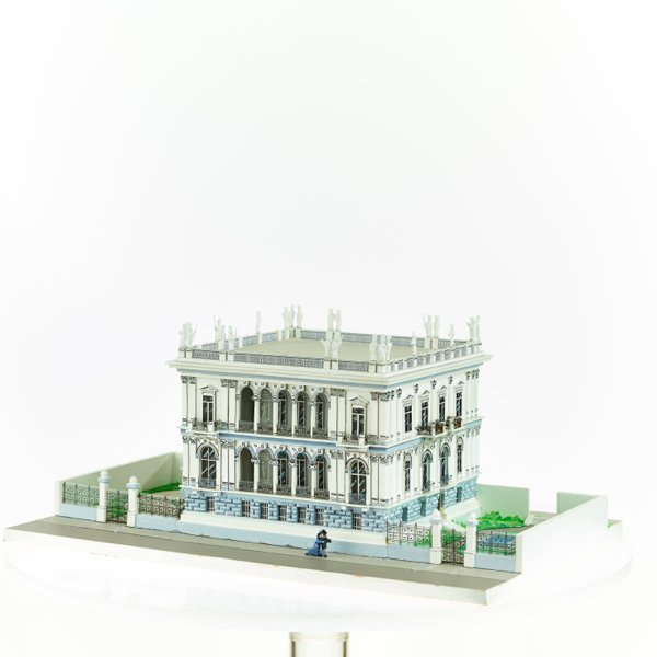 Model of Schliemann's villa "Iliou Melathron" in Athens