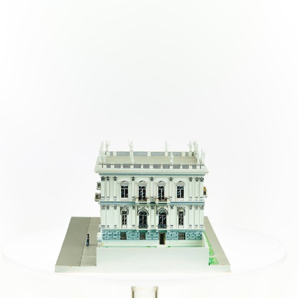 Model of Schliemann's villa "Iliou Melathron" in Athens
