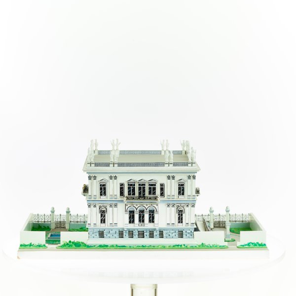 Model of Schliemann's villa "Iliou Melathron" in Athens
