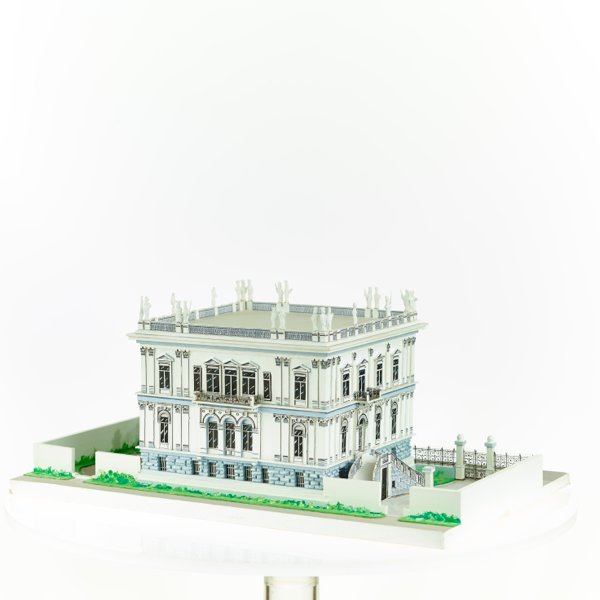 Model of Schliemann's villa "Iliou Melathron" in Athens