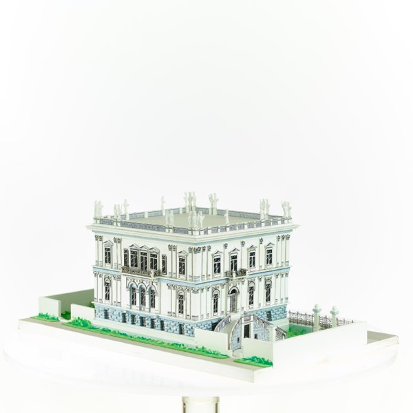 Model of Schliemann's villa "Iliou Melathron" in Athens