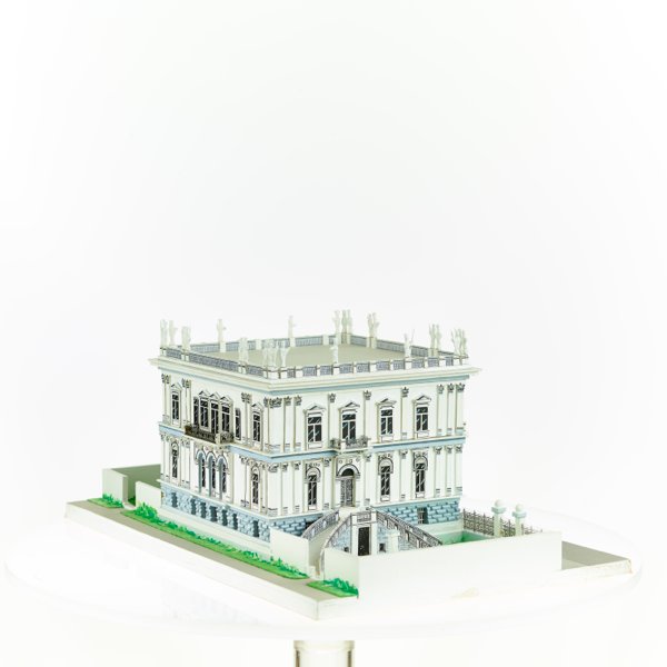 Model of Schliemann's villa "Iliou Melathron" in Athens