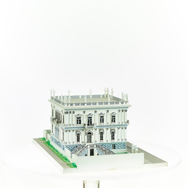 Model of Schliemann's villa "Iliou Melathron" in Athens
