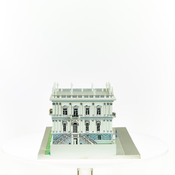 Model of Schliemann's villa "Iliou Melathron" in Athens