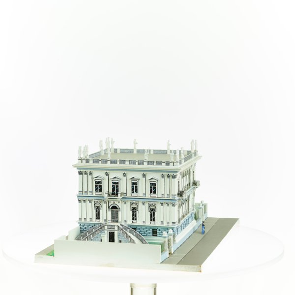 Model of Schliemann's villa "Iliou Melathron" in Athens