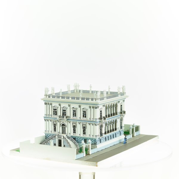 Model of Schliemann's villa "Iliou Melathron" in Athens