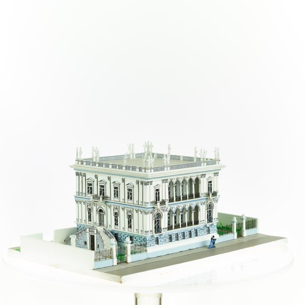 Model of Schliemann's villa "Iliou Melathron" in Athens
