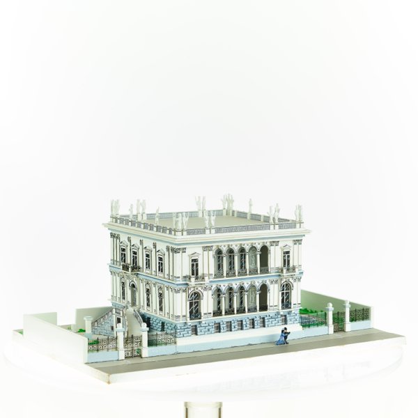 Model of Schliemann's villa "Iliou Melathron" in Athens