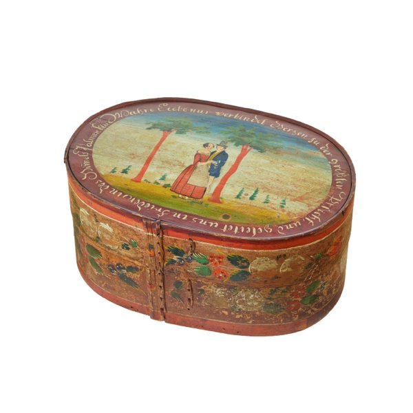 Splint box with saying