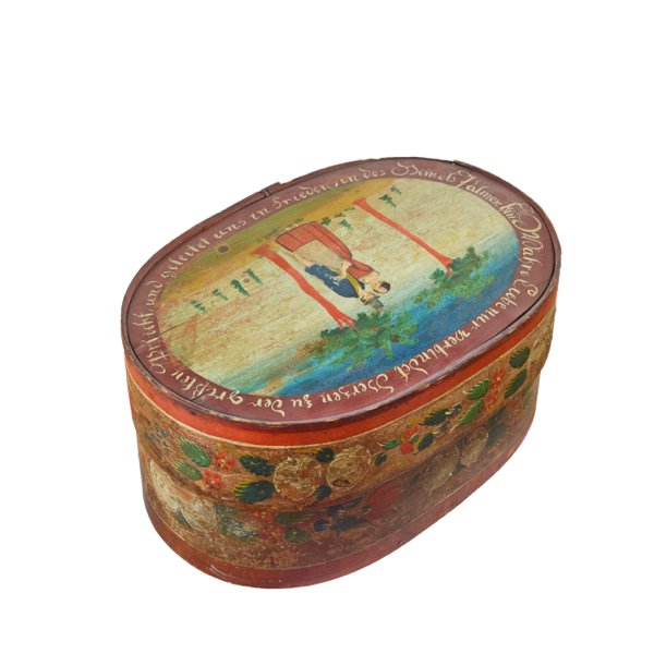 Splint box with saying