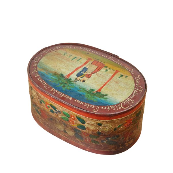 Splint box with saying