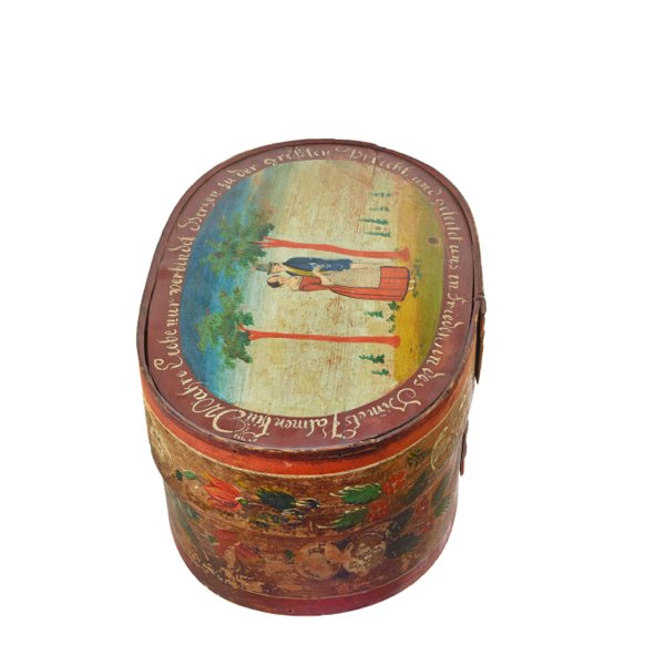 Splint box with saying