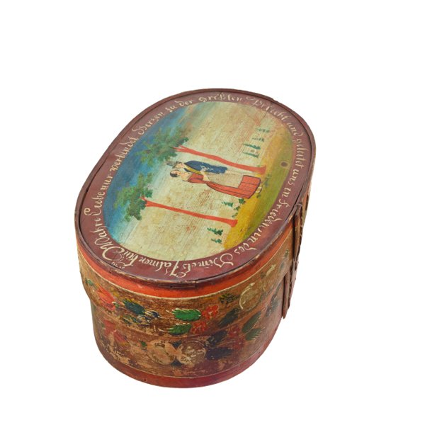 Splint box with saying