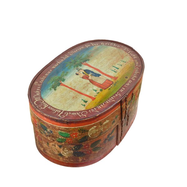 Splint box with saying