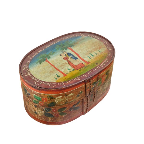 Splint box with saying