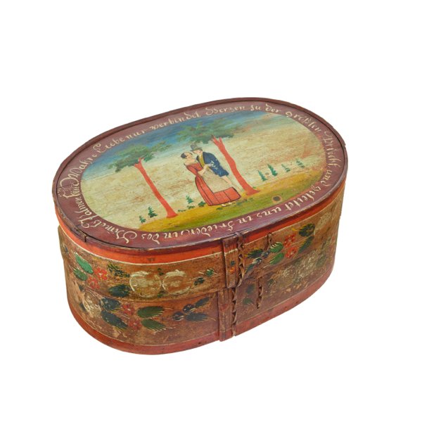 Splint box with saying