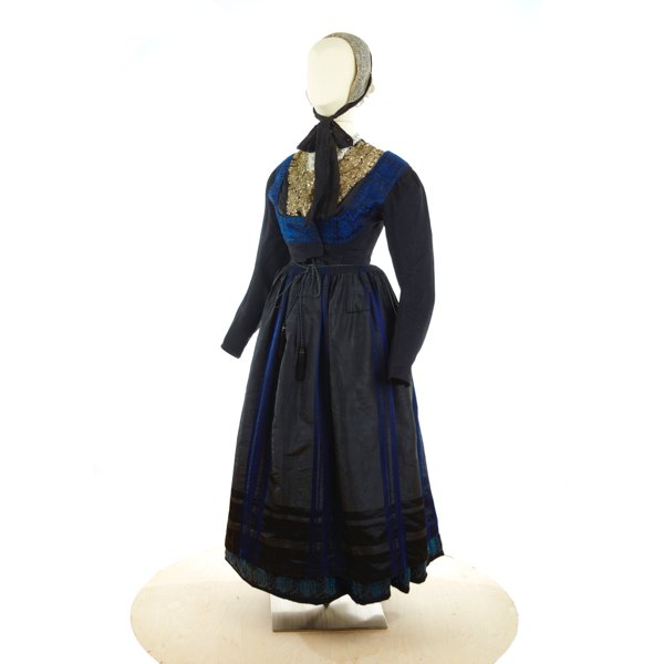 Traditional Rehna costume from the principality of Ratzeburg